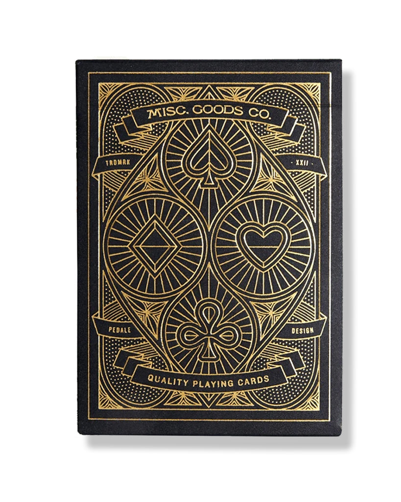 MISC Goods | Playing Cards | Black – 18 Waits